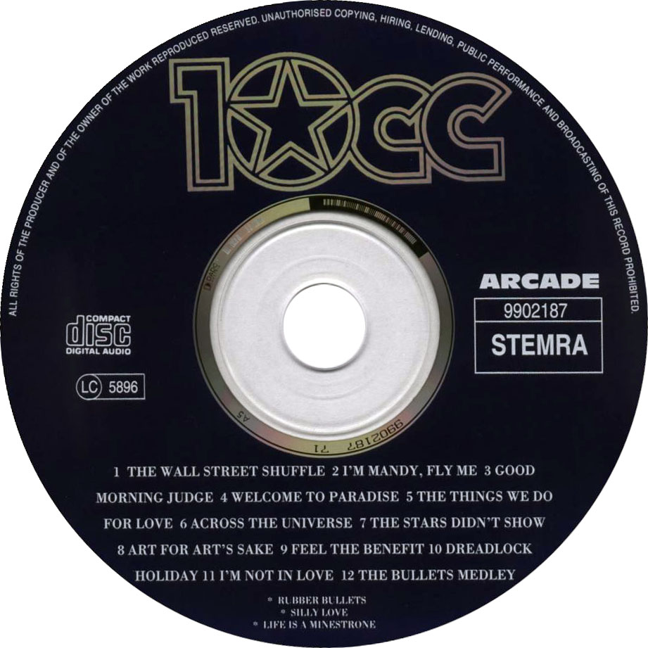 10cc Alive The Very Best Of 10cc : CD | CD Covers | Cover Century ...